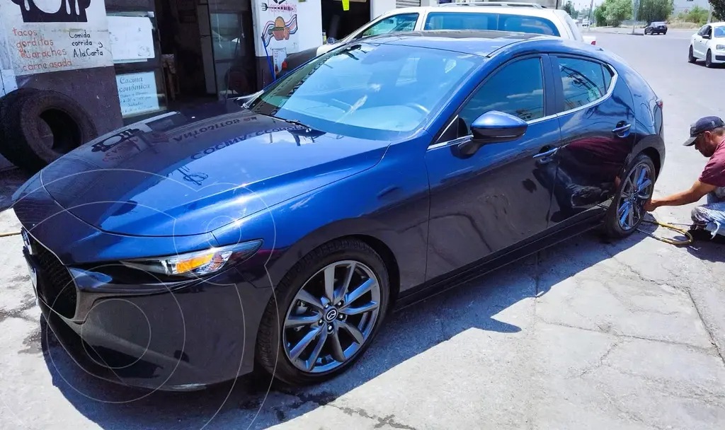 Mazda 3 Hatchback i Grand Touring Aut usado (2019) color Azul precio ...