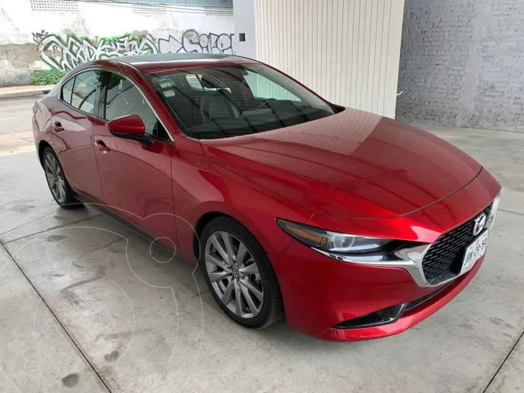 Mazda 3 Sedan s Grand Touring Aut usado (2019) color Rojo precio $315,000
