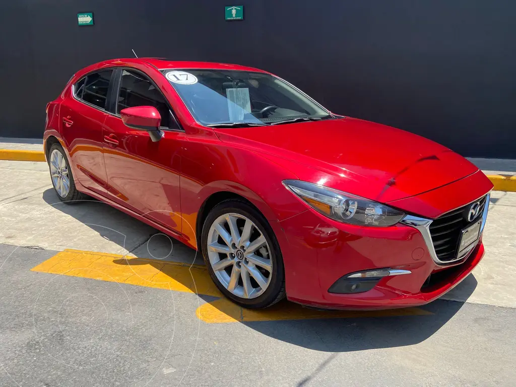 Mazda 3 Sedan i Touring Aut usado (2017) color Rojo precio $290,000