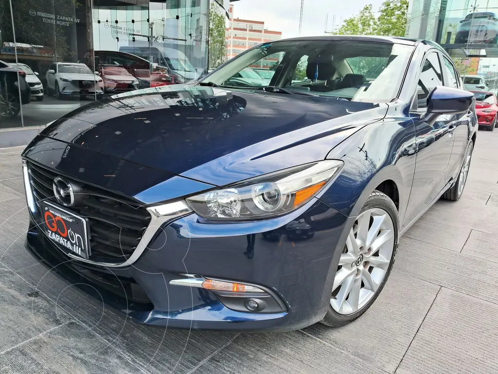 Mazda 3 Sedan s Grand Touring Aut usado (2018) color Azul Marino precio ...