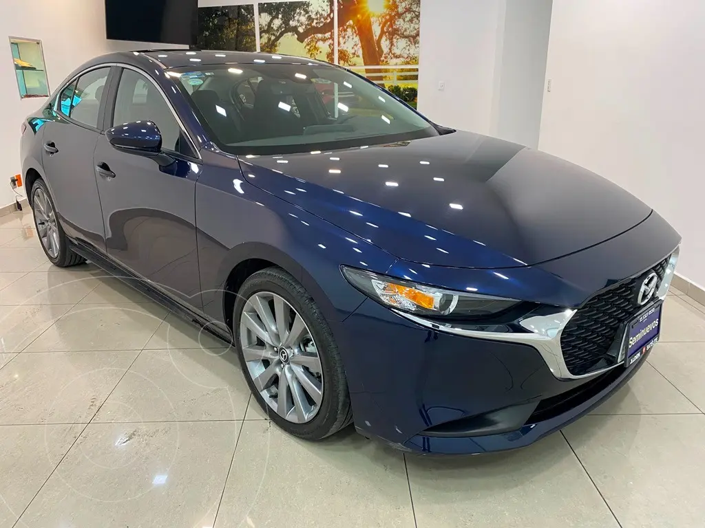 Mazda 3 Sedan i Sport usado (2023) color Azul precio $379,000