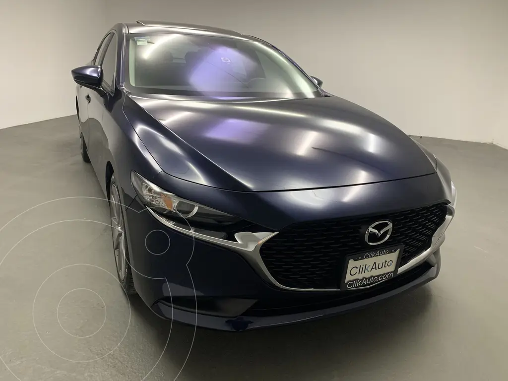Mazda 3 Sedan I Sport Aut usado (2021) color Azul Marino precio $399,900