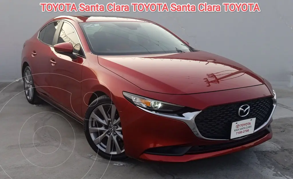 Mazda 3 Sedan i Grand Touring Aut usado (2020) color Rojo precio $365,000