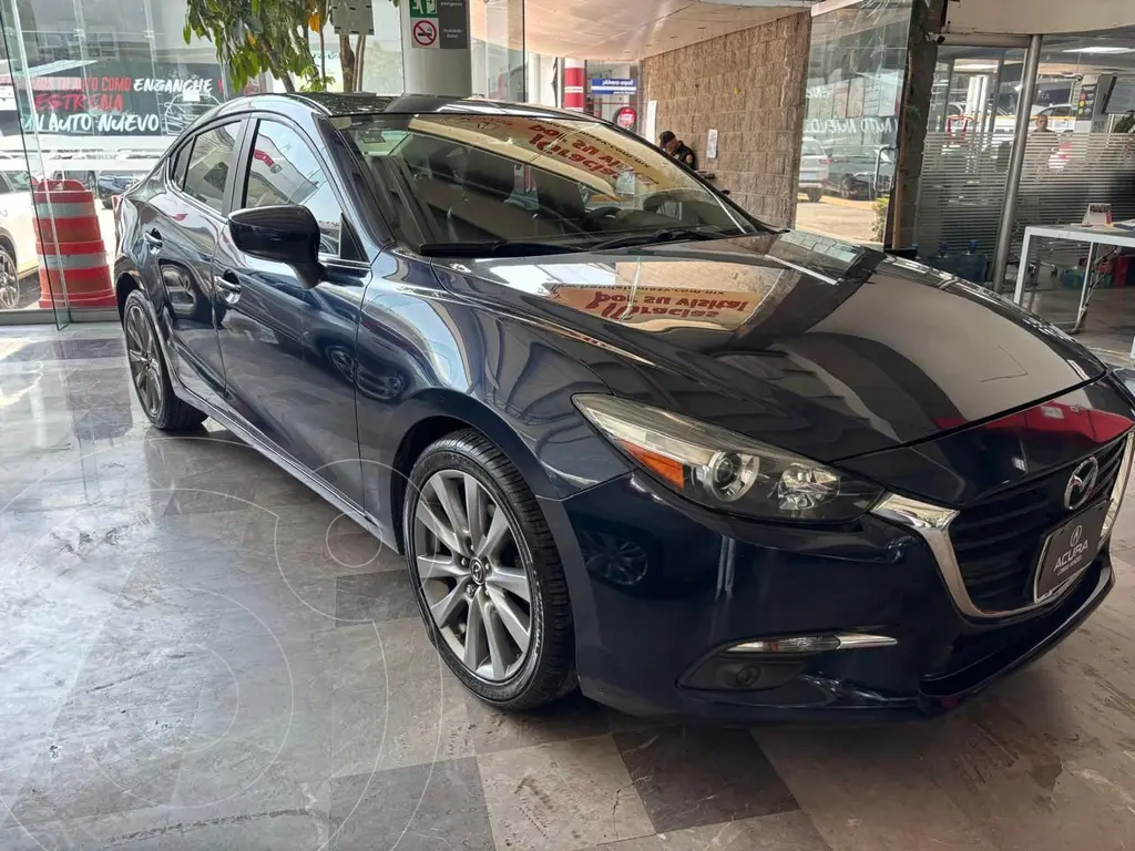 Mazda 3 Sedan s Grand Touring Aut usado (2018) color Azul precio $259,000