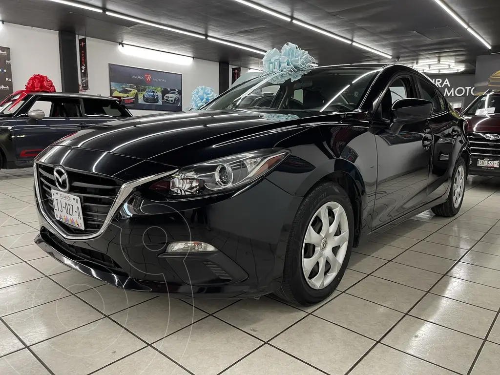 Mazda 3 Sedan i Aut usado (2016) color Negro precio $259,000