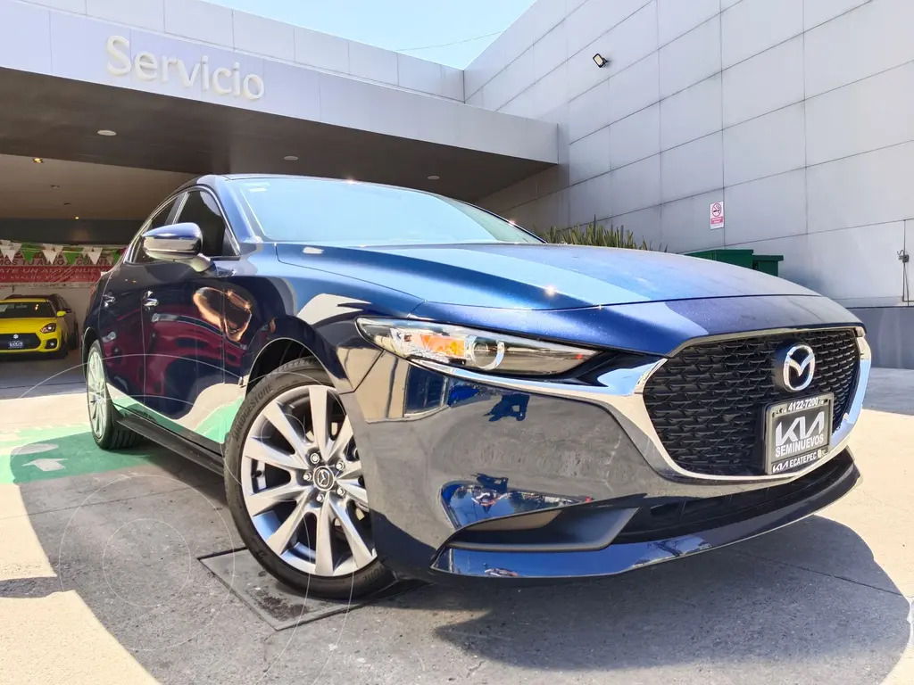 Mazda 3 Sedan i Sport usado (2023) color Azul precio $395,000