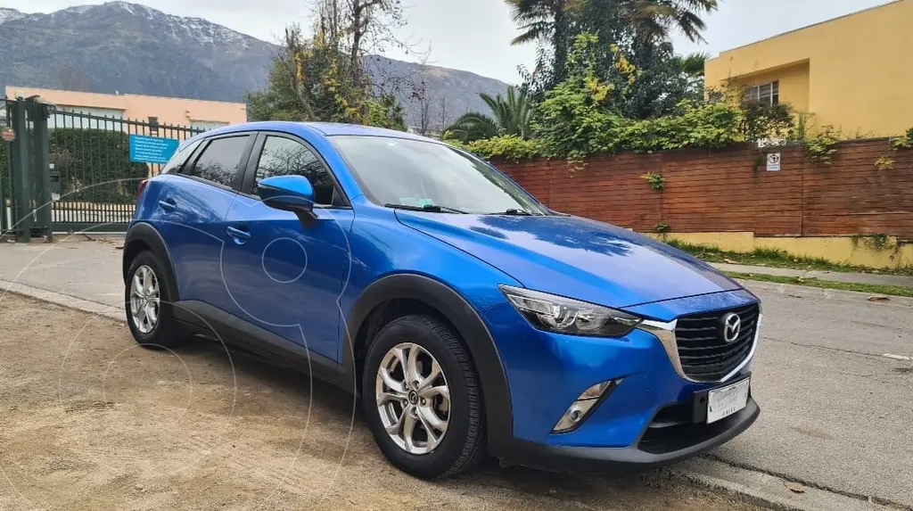Mazda CX-3 2.0L R 2WD usado (2017) color Azul Electrico precio $11.800.000