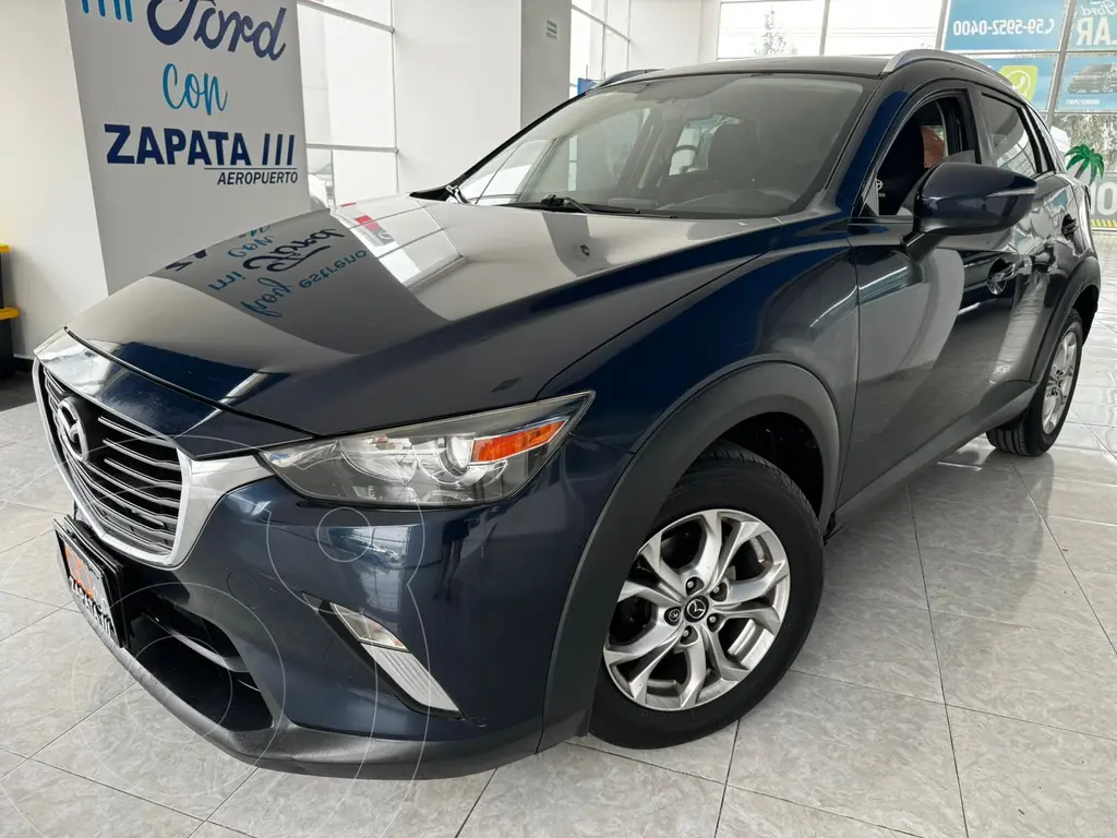 Mazda CX-3 i Sport 2WD usado (2018) color Azul Marino precio $300,000