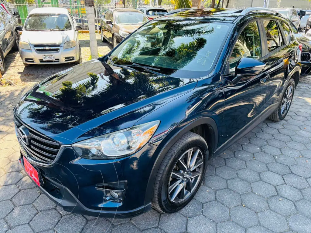 Mazda CX-5 2.0L i Grand Touring usado (2016) color Azul precio $227,000