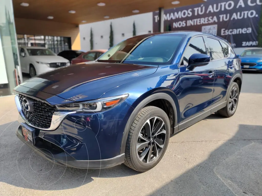 Mazda CX-5 s Grand Touring usado (2023) color Azul Marino precio $514,000