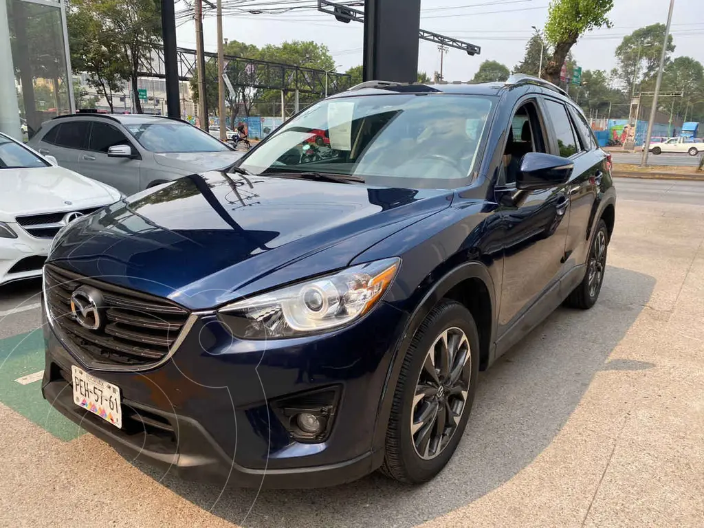Mazda CX-5 2.0L i Grand Touring usado (2017) color Azul precio $310,000