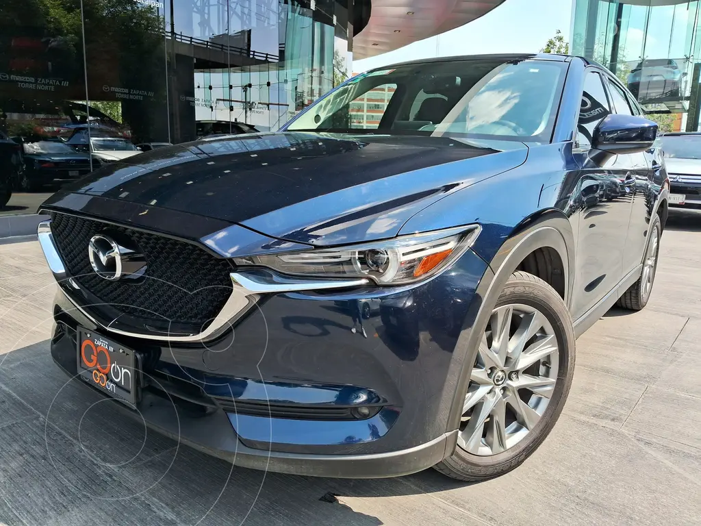 Mazda CX-5 s Grand Touring usado (2021) color Azul Marino precio $500,000