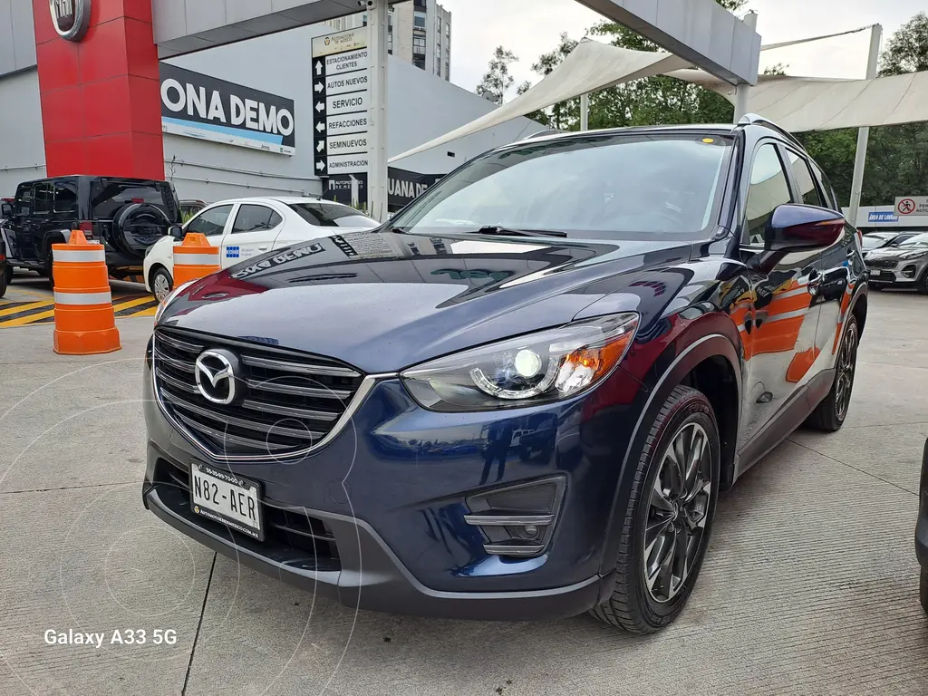 Mazda CX-5 2.5L S Grand Touring 4x2 usado (2016) color Azul precio $337,000