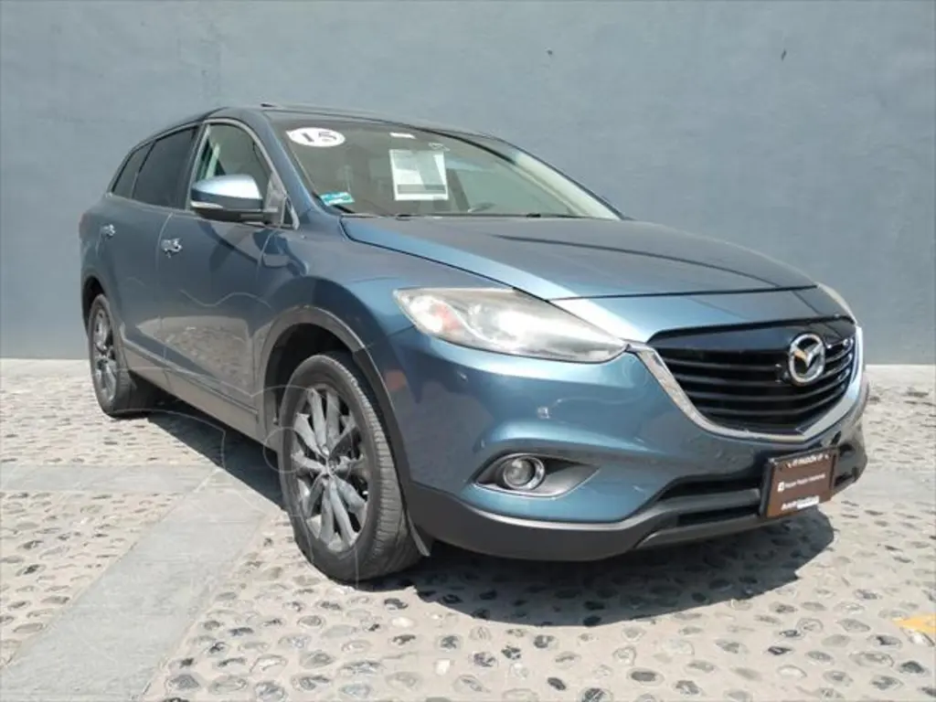 Mazda CX-9 Grand Touring AWD usado (2015) color Azul precio $270,000