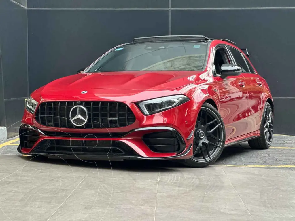 Mercedes Clase A Hatchback AMG 45 S 4MATIC usado (2022) color Rojo ...