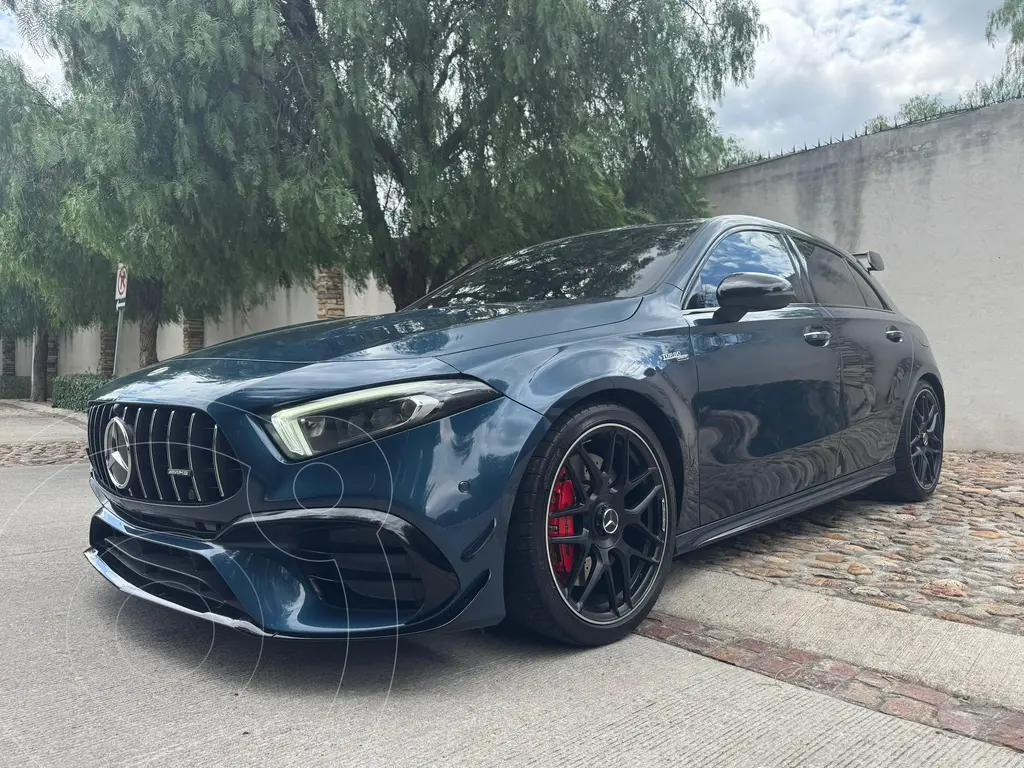 Mercedes Clase A Hatchback AMG 45 S 4MATIC usado (2021) color Azul ...