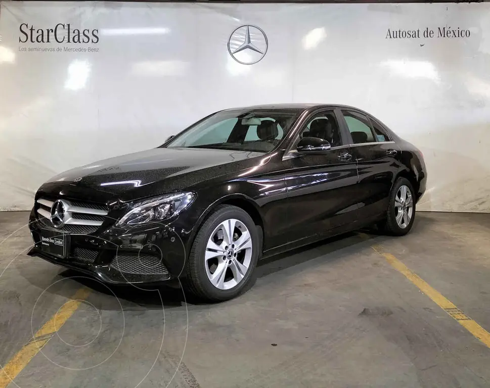 Mercedes Clase C Sedan 200 CGI Exclusive Aut usado (2018) color Negro ...