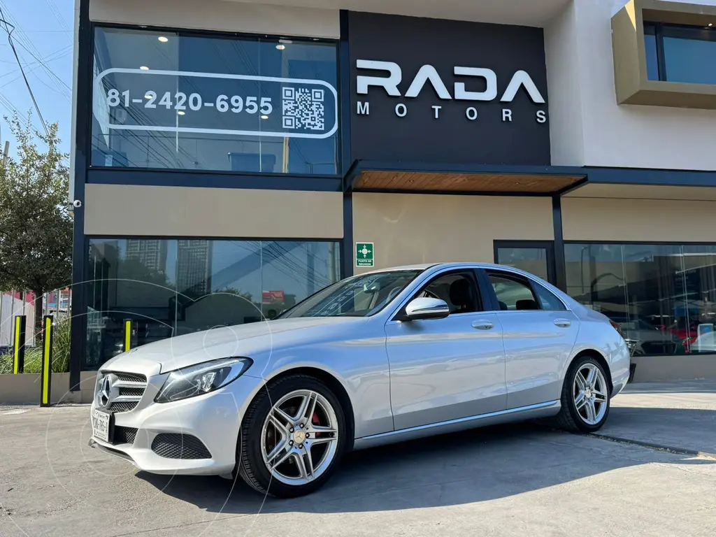 Mercedes Clase C Sedan 200 CGI Sport Aut usado (2016) color plateado ...