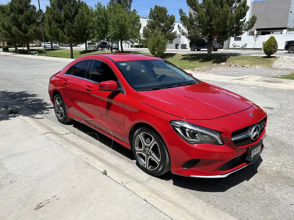 Mercedes Clase CLA 200 CGI usado (2018) color Rojo Jupiter precio $445,000