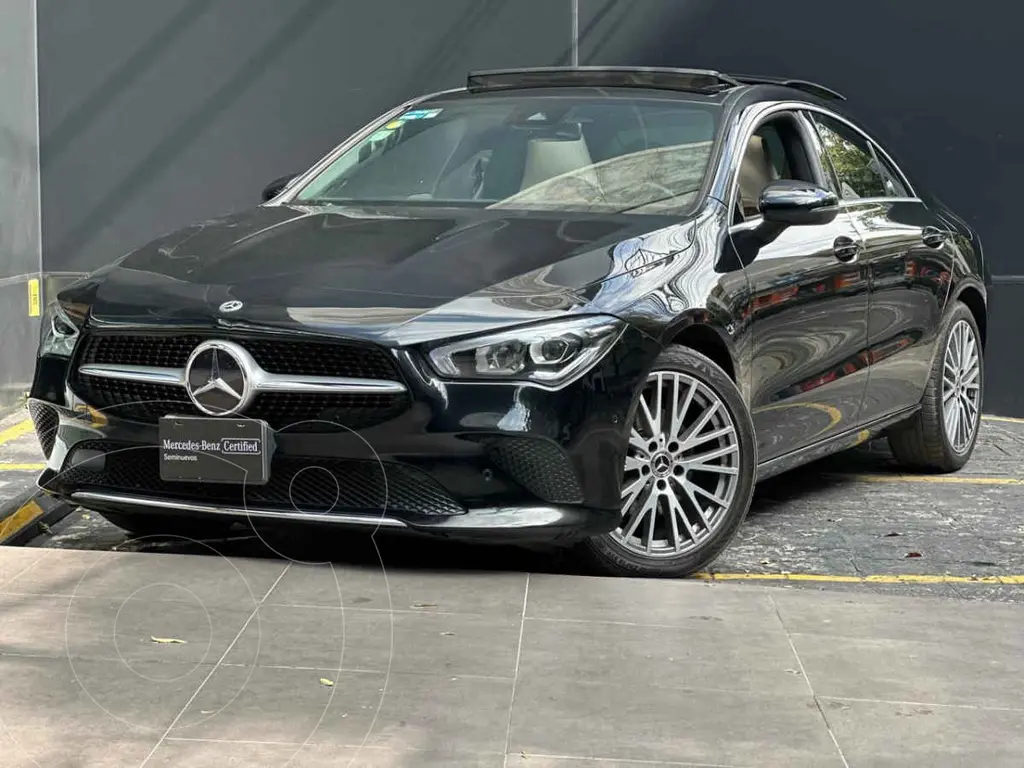 Mercedes Clase CLA 200 Progressive usado (2021) color Negro precio $630,000