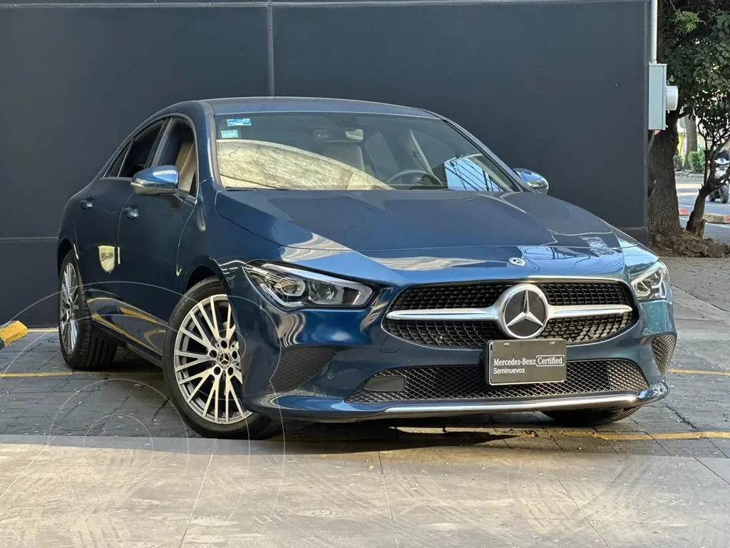 Mercedes Clase CLA 200 Progressive Line usado (2022) color Azul Marino ...