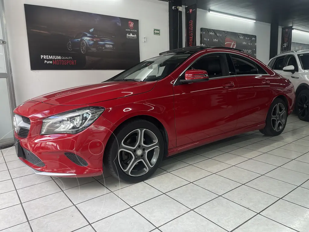 Mercedes Clase CLA 200 Sport usado (2019) color Rojo Jupiter precio ...