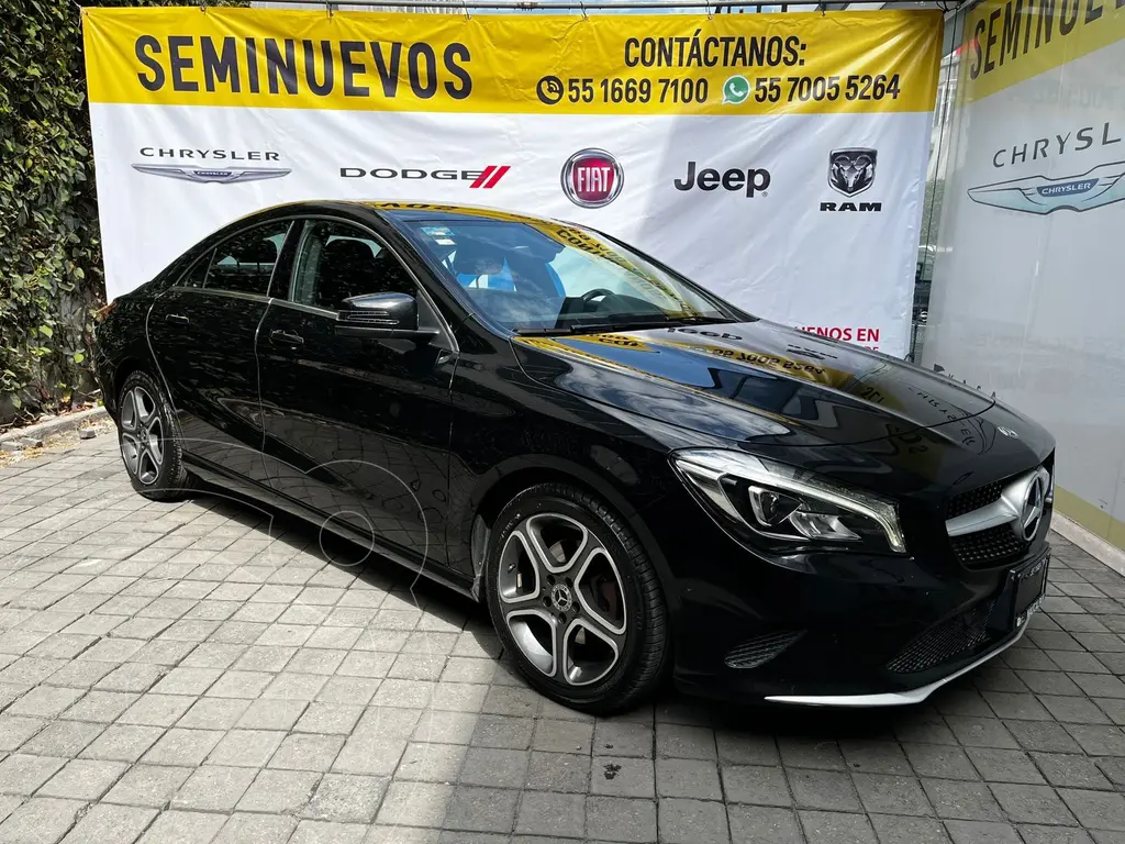 Mercedes Clase CLA 200 CGI Sport usado (2019) color Negro precio $458,000