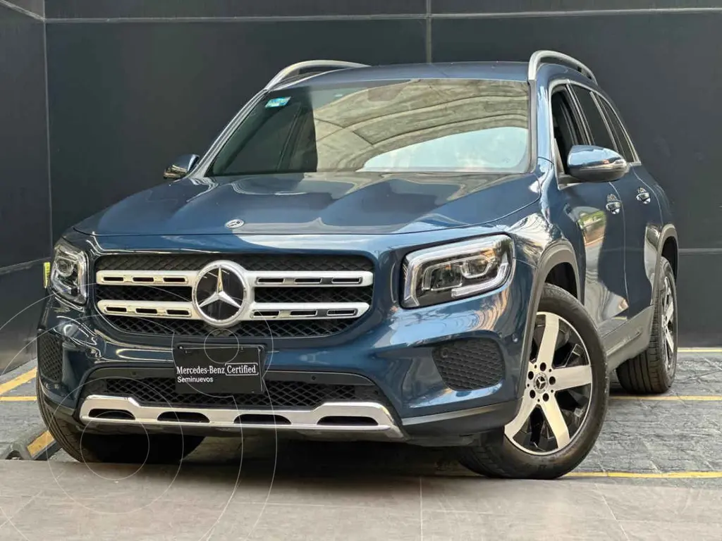 Mercedes Clase GLB 200 Progressive usado (2022) color Azul precio $840,000