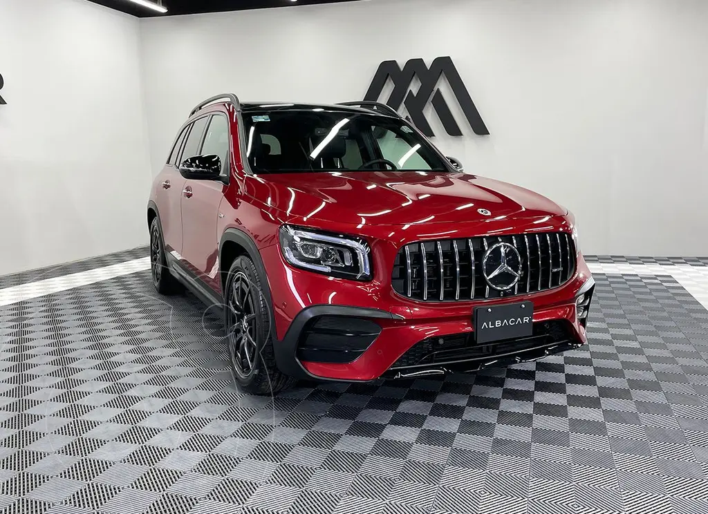Mercedes Clase GLB 250 Progressive 4MATIC usado (2022) color Rojo ...