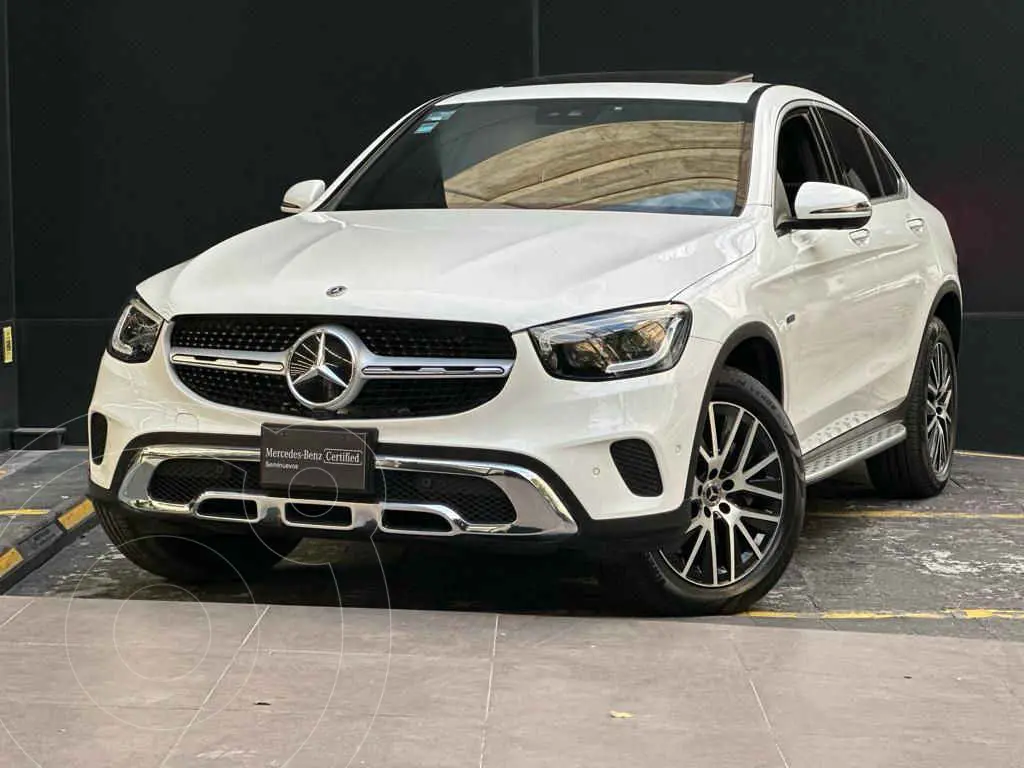 Mercedes Clase GLC 300 4MATIC Coupe usado (2021) color Blanco precio ...
