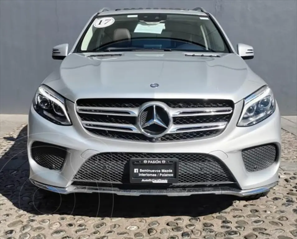 Mercedes Clase GLE SUV 400 Sport usado (2017) color plateado precio $685,000