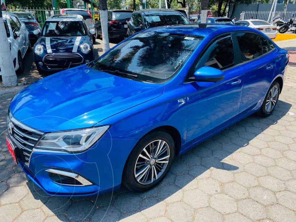 MG MG5 Elegance Aut usado (2021) color Azul precio $177,000