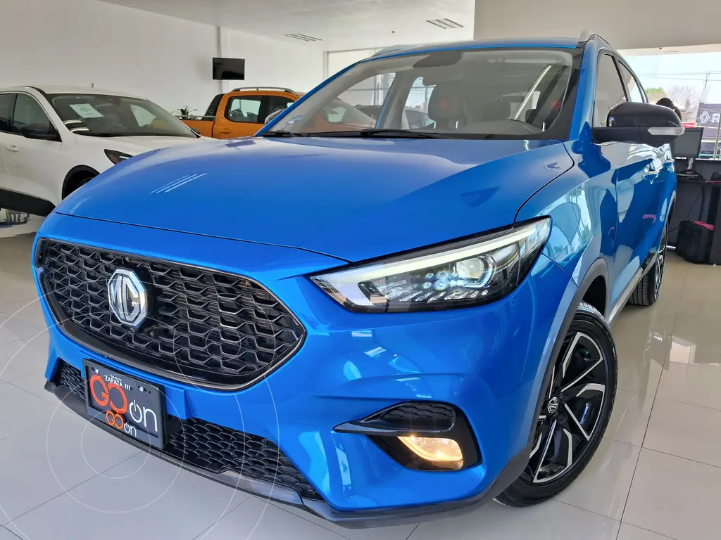 MG ZS Elegance Aut usado (2023) color Azul precio $455,000