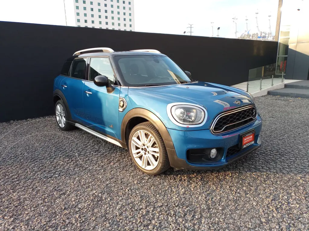 MINI Cooper Countryman SE SE ALL4 Aut usado (2019) color Azul Isla ...