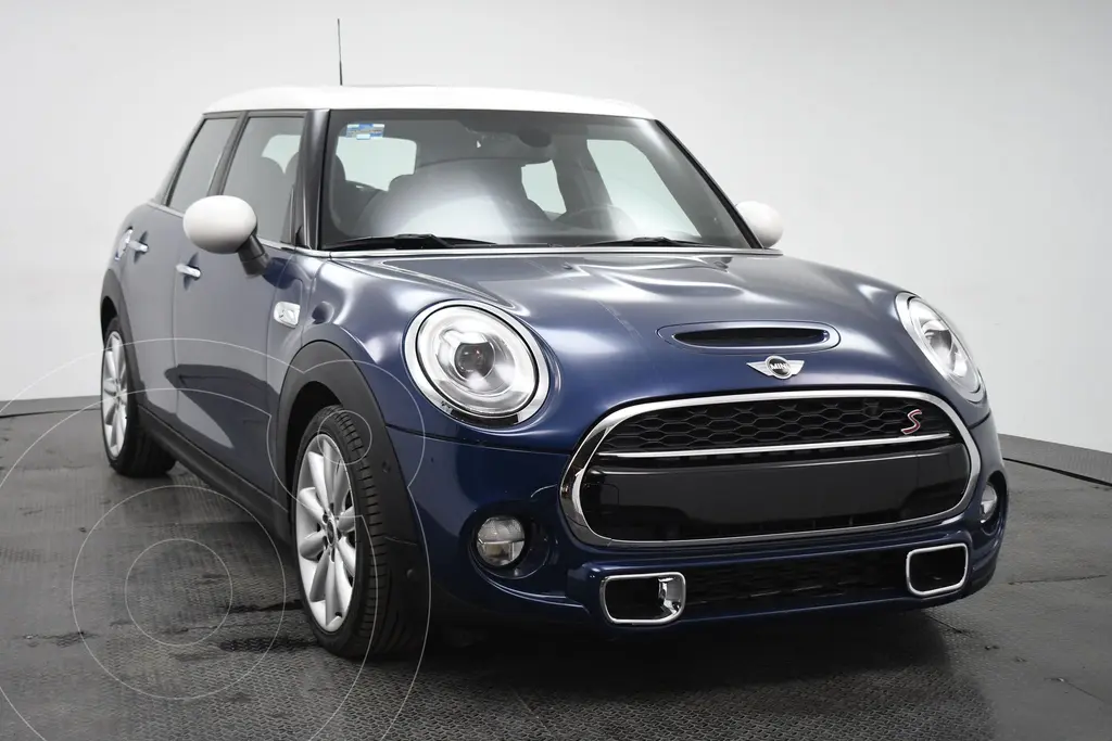 MINI Cooper S Hot Chili 5 Puertas Aut usado (2017) color Azul Marino ...