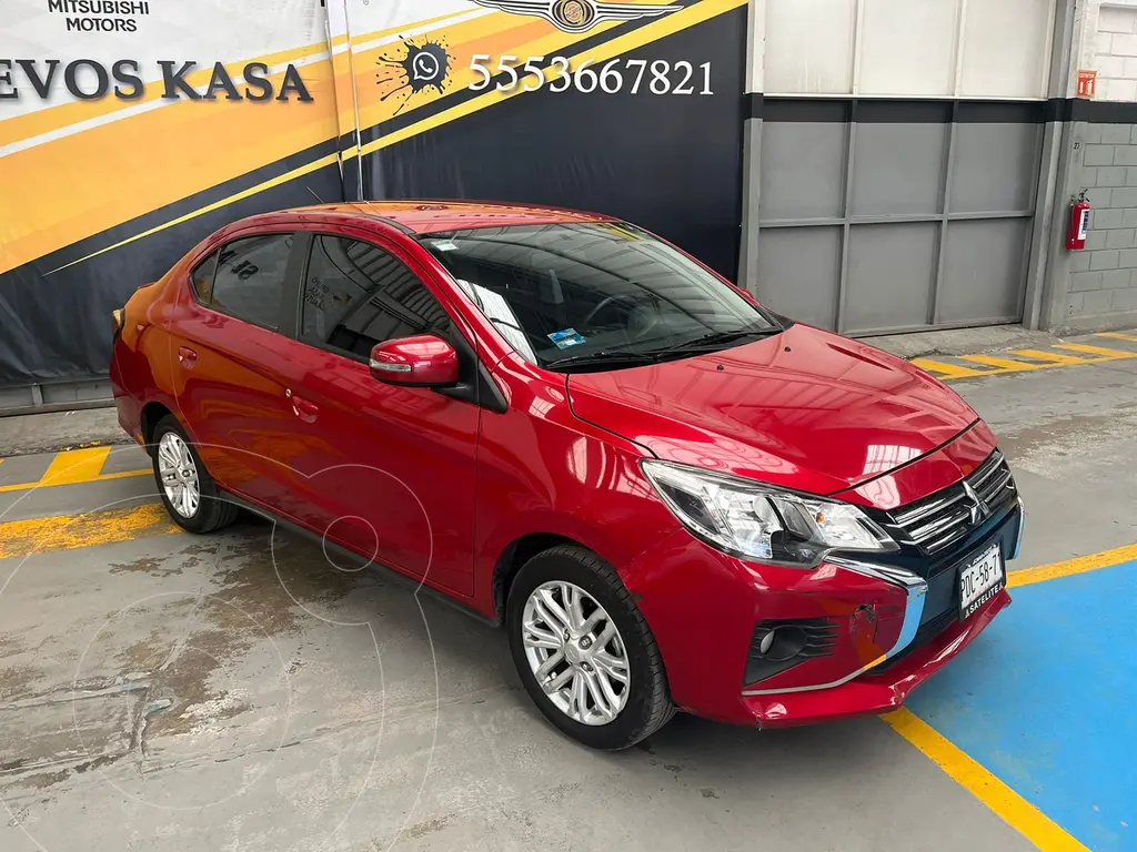 Mitsubishi Mirage G4 GLS usado (2022) color Rojo Cobrizo precio $250,000