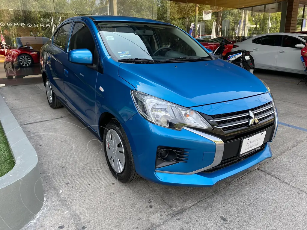 Mitsubishi Mirage G4 GLX usado (2022) color Azul precio $220,000
