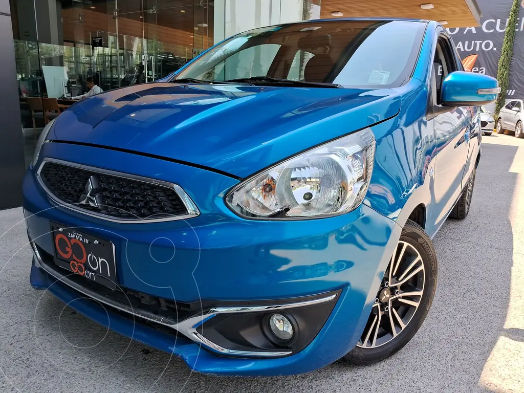 Mitsubishi Mirage GLS CVT usado (2018) color Azul precio $185,000