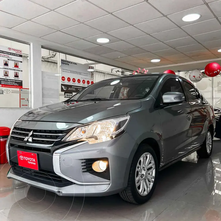 Mitsubishi Mirage GLS usado (2022) color Gris precio $235,000
