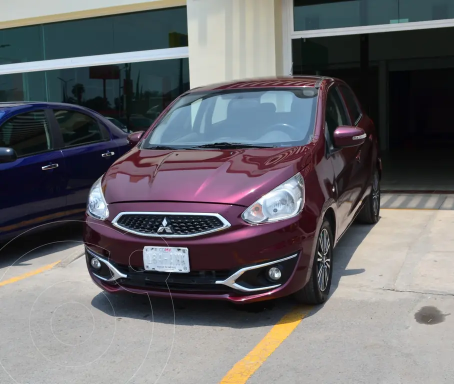 Mitsubishi Mirage GLS CVT usado (2017) color Rojo precio $145,000