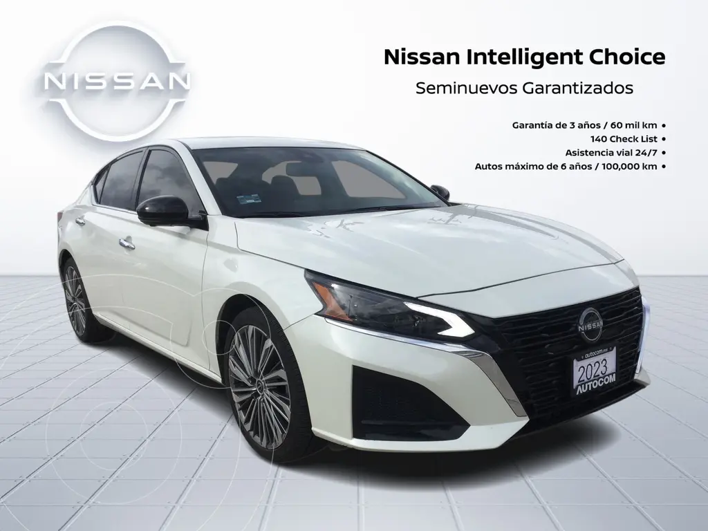 Nissan Altima Exclusive Turbo usado (2023) color BLANCO SATINADO precio ...