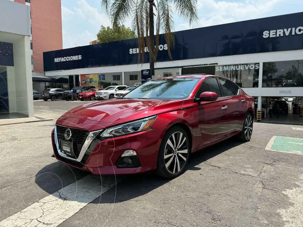 Nissan Altima Exclusive Turbo usado (2020) color Rojo precio $407,000
