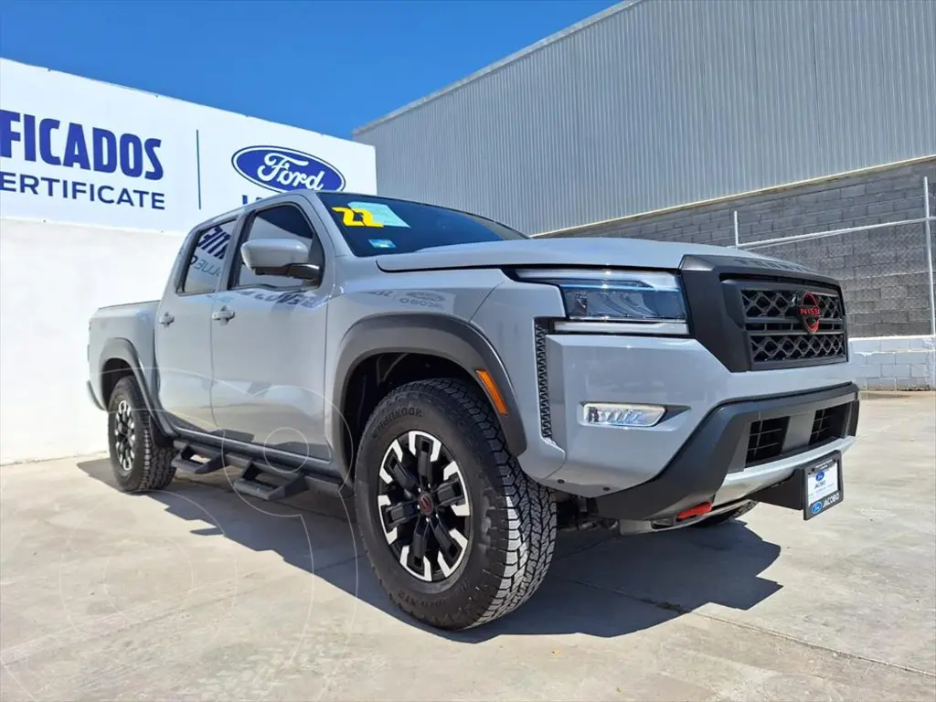 Nissan Frontier PRO-4X 4X4 TA usado (2022) color Gris volcano precio ...