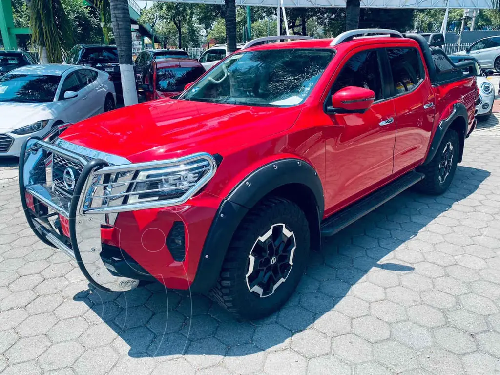 Nissan Frontier LE Aut Platinum usado (2021) color Rojo precio $550,000