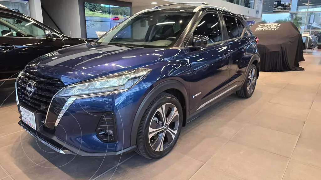 Nissan Kicks E-Power Platinum usado (2023) color Azul precio $445,000