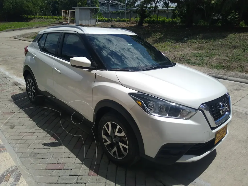 Nissan Kicks Sense usado (2018) color Blanco precio $68.000.000