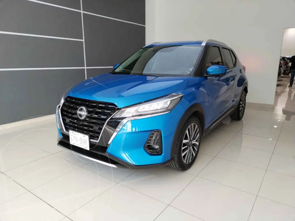 Nissan Kicks Platinum Aut usado (2022) color Azul precio $458,000