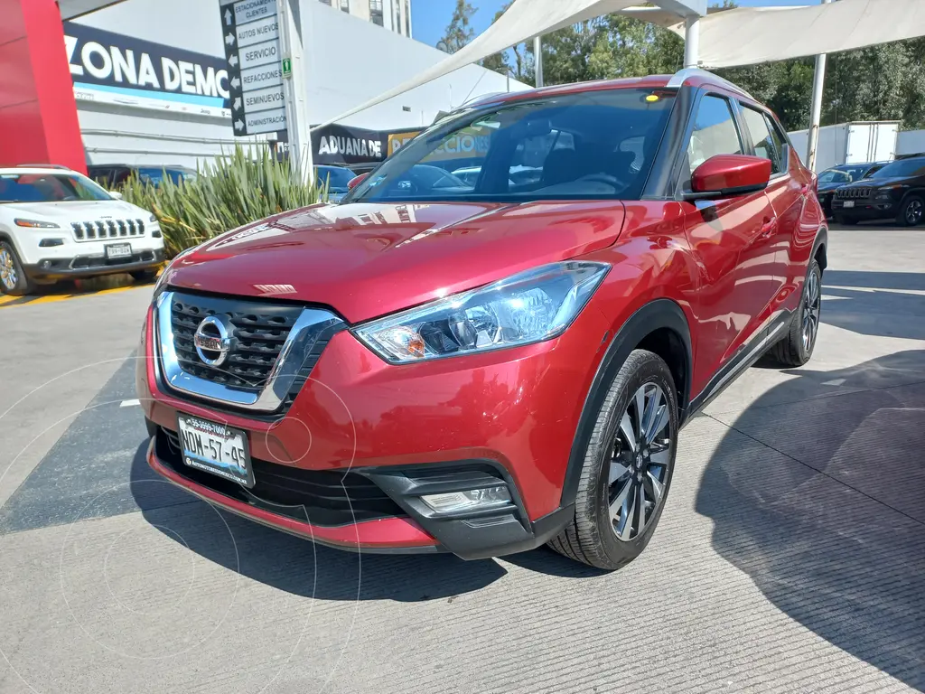 Nissan Kicks Advance Aut usado (2018) color Rojo Metalizado precio $318,000