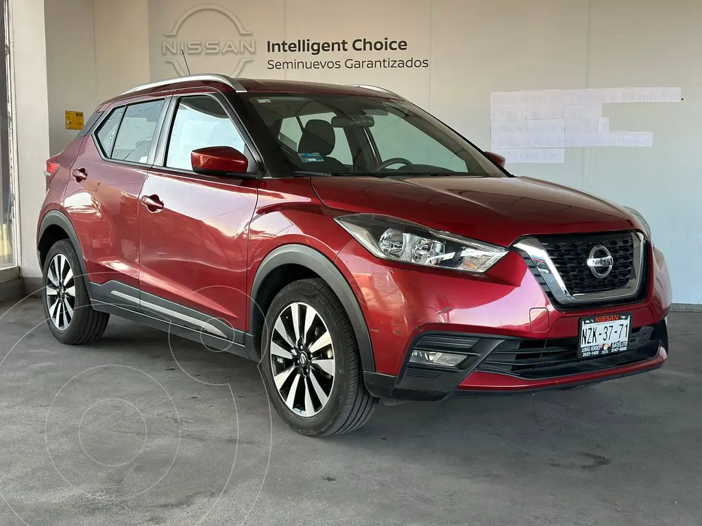 Nissan Kicks Advance Aut usado (2020) color Rojo Cobrizo precio $339,800
