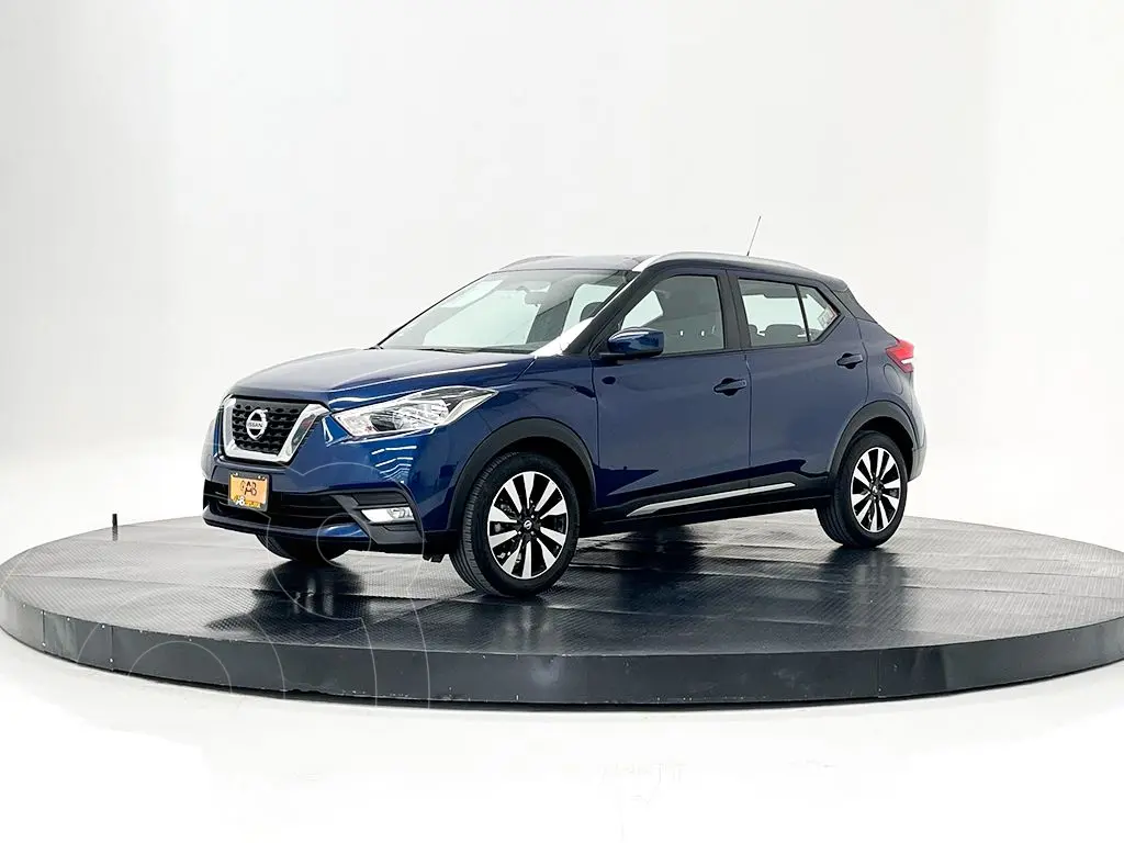 Nissan Kicks Advance Aut usado (2018) color Azul precio $330,000